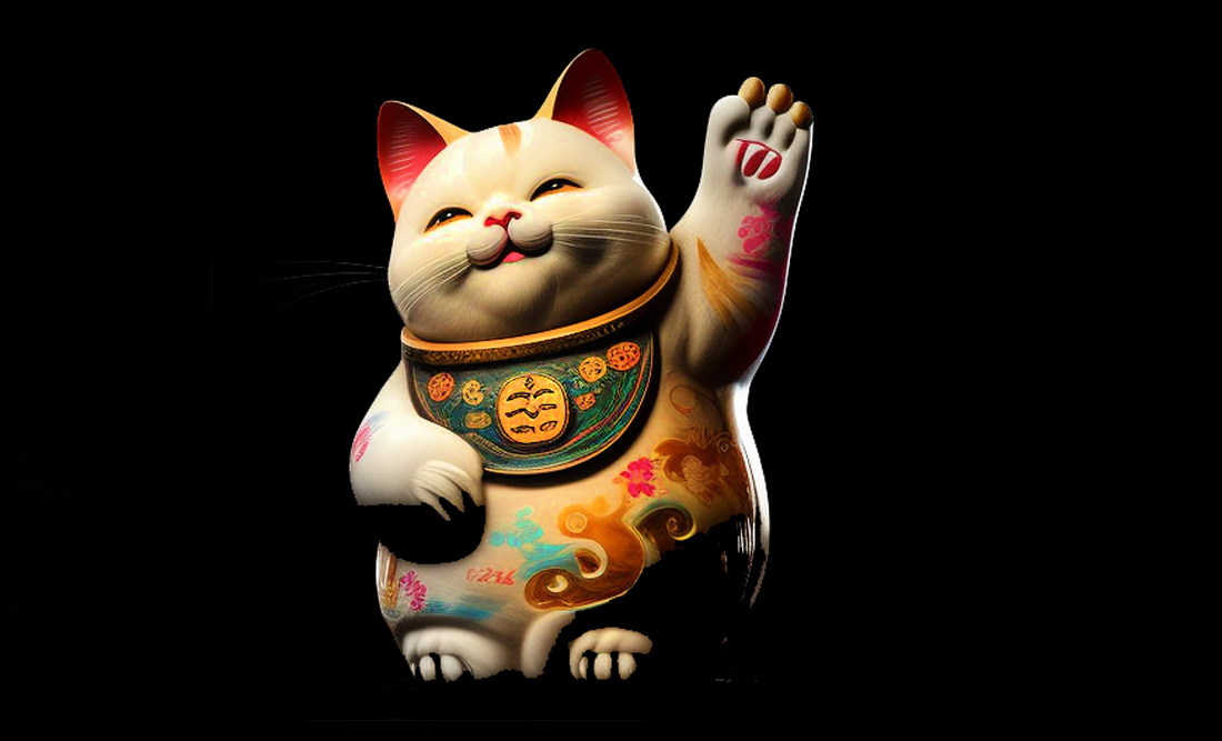 Maneki Neko Cat: Meaning of the Lucky Waving Cat - Whats-Your-Sign.com