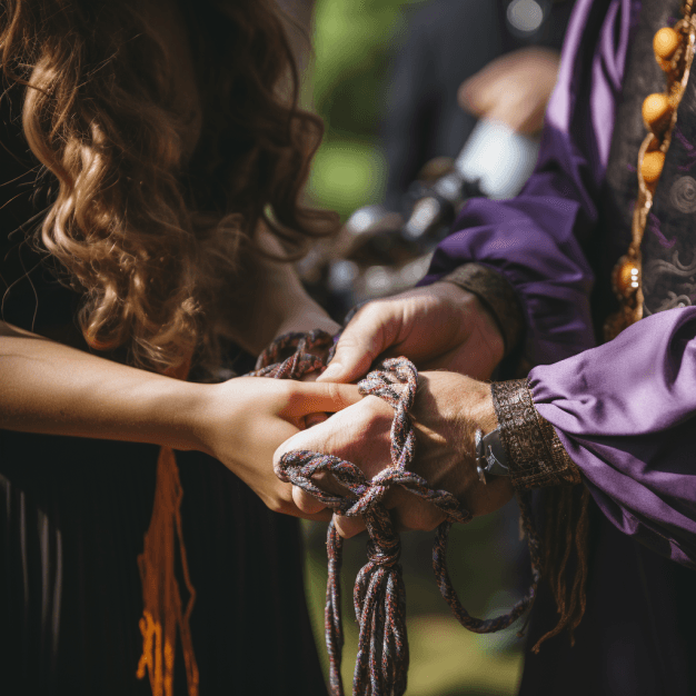 Wedding Symbols Celtic Knot Handfasting - Whats-Your-Sign.com