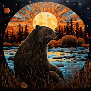 Native American Full Moon Name November - Beaver Moon - Whats-Your-Sign.com