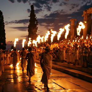 Spiritual Holidays in July - Greek Panathenaea fertility festival ...