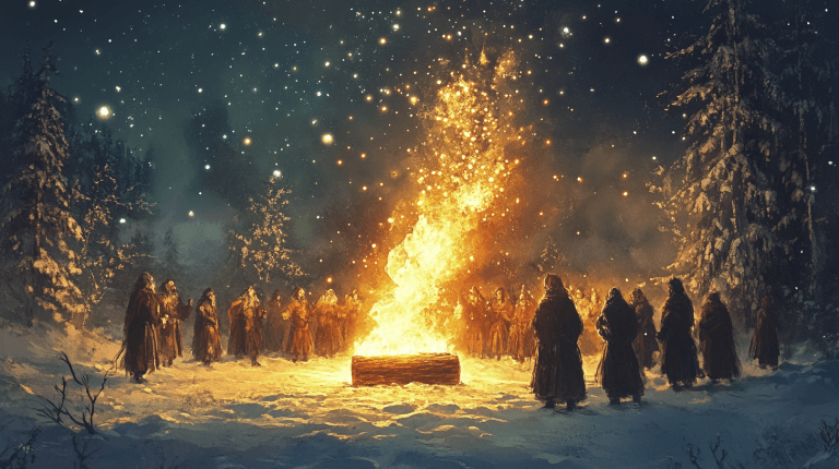 Symbolic Meaning of the Yule Log - Whats-Your-Sign.com