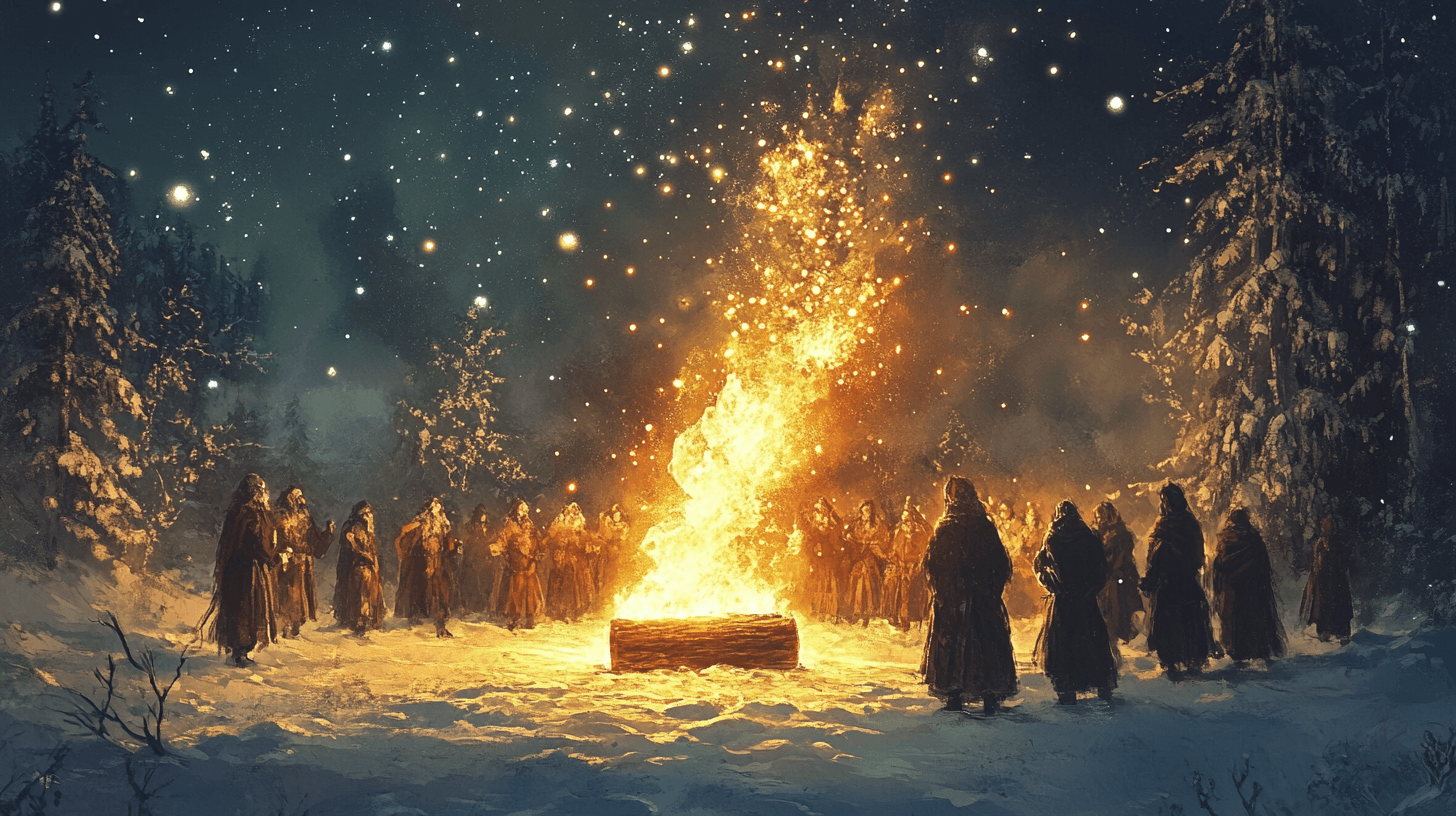 Symbolic Meaning of the Yule Log - Whats-Your-Sign.com