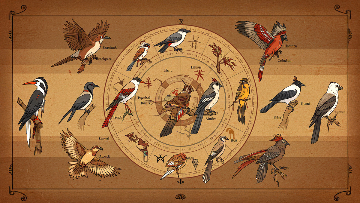 Native American Bird Signs: A Modern Interpretation Inspired by ...