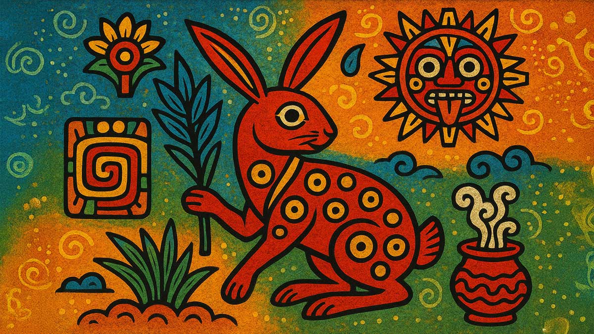 Tochtli Aztec Day Sign Meaning: The Rabbit Sign of Fierce Sensitivity ...