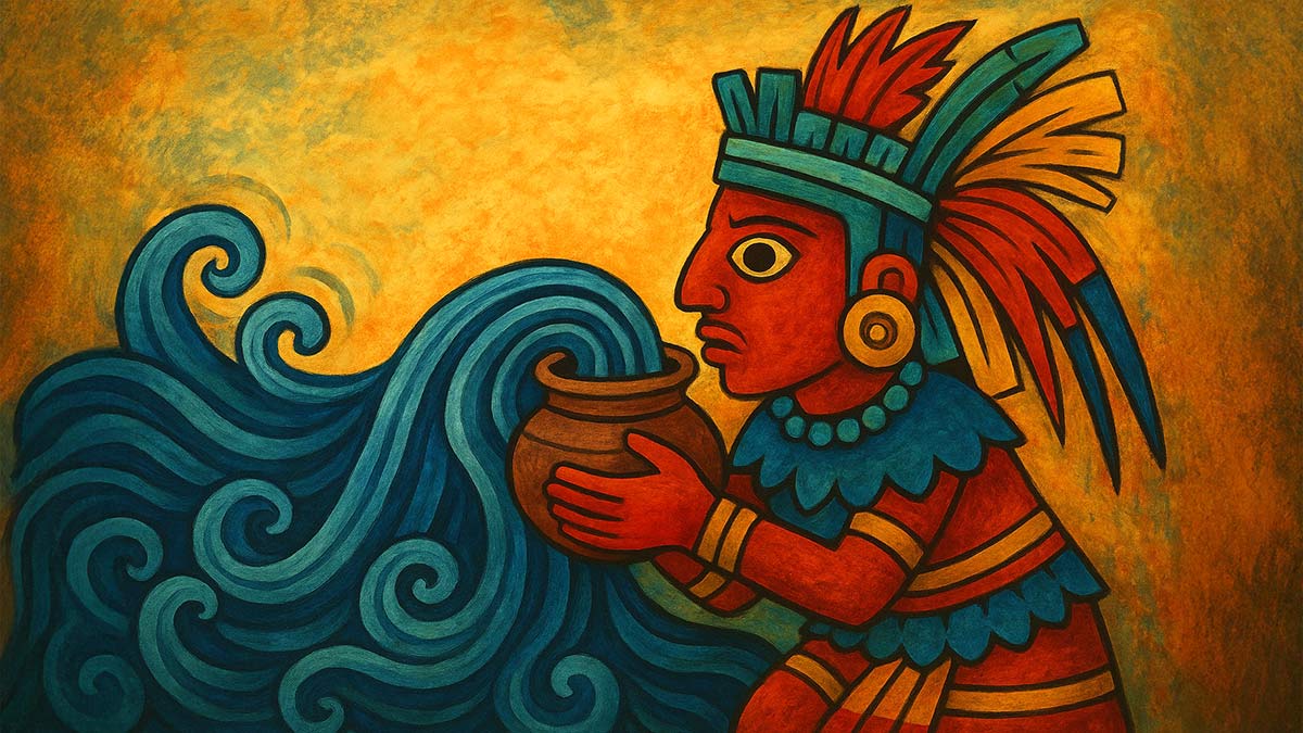 Atl Aztec Day Sign Meaning: Dive into the Depth and Power of the Water ...