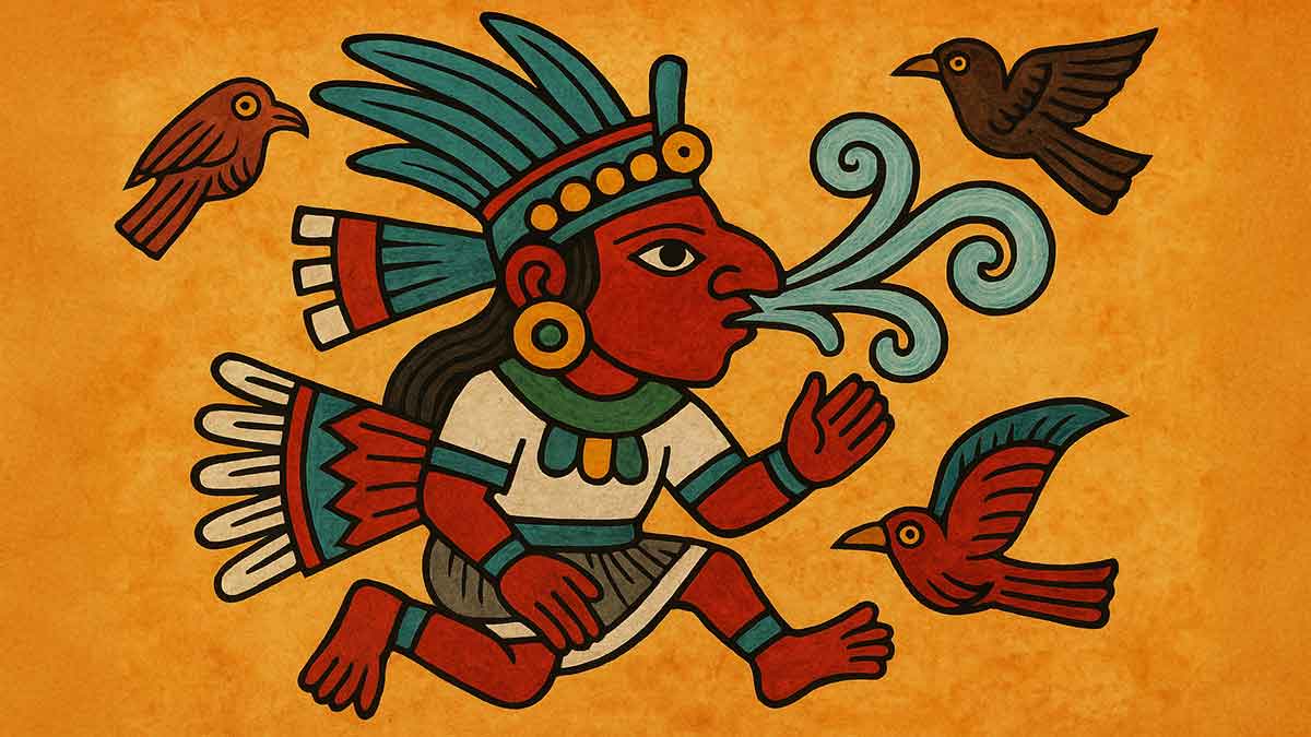 Ehecatl Aztec Day Sign Meaning: Wind, Change & Divine Insight