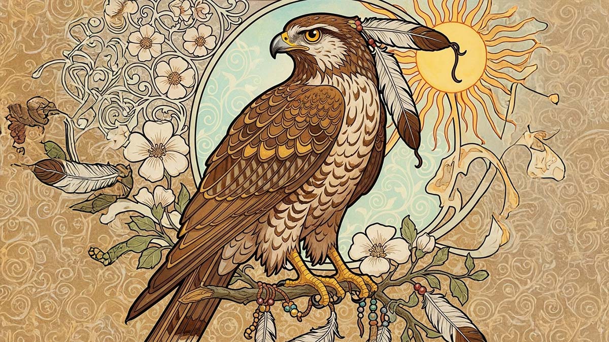 Hawk Native American Zodiac Sign Meaning | Vision, Power & Insight