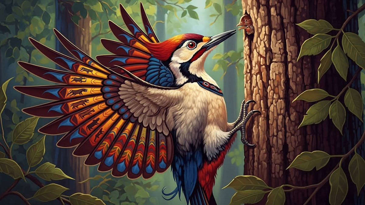 Woodpecker Native American Zodiac Sign Meaning & Personality | Whats ...